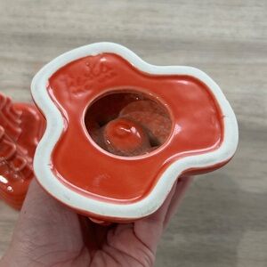 Fiestaware | Accents | Rare Htf Set Of 2 Fiestaware Pyramid Candle ...